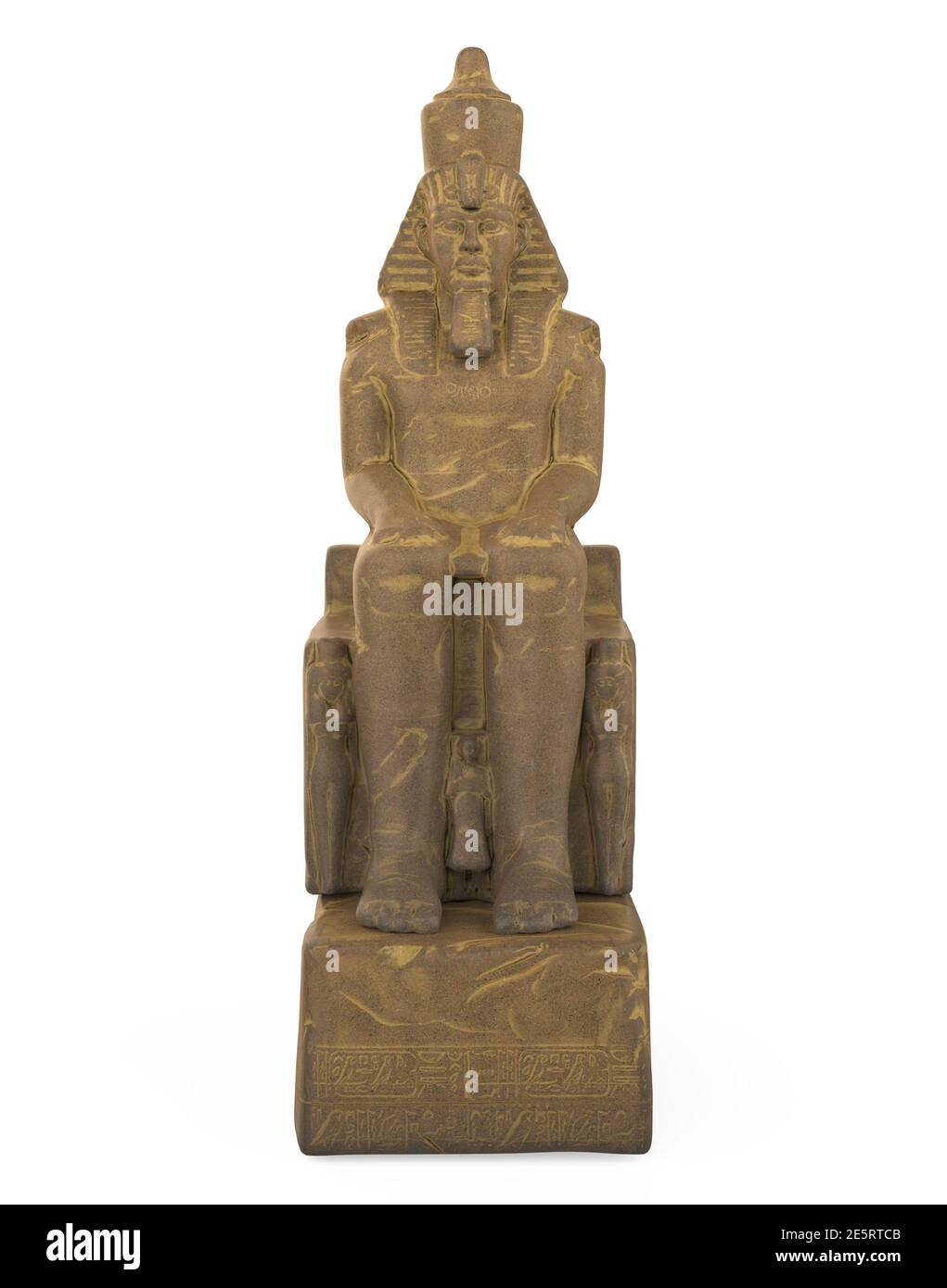 Egypt he was an ancient egyptian pharaoh Ausgeschnittene Stockfotos und ...