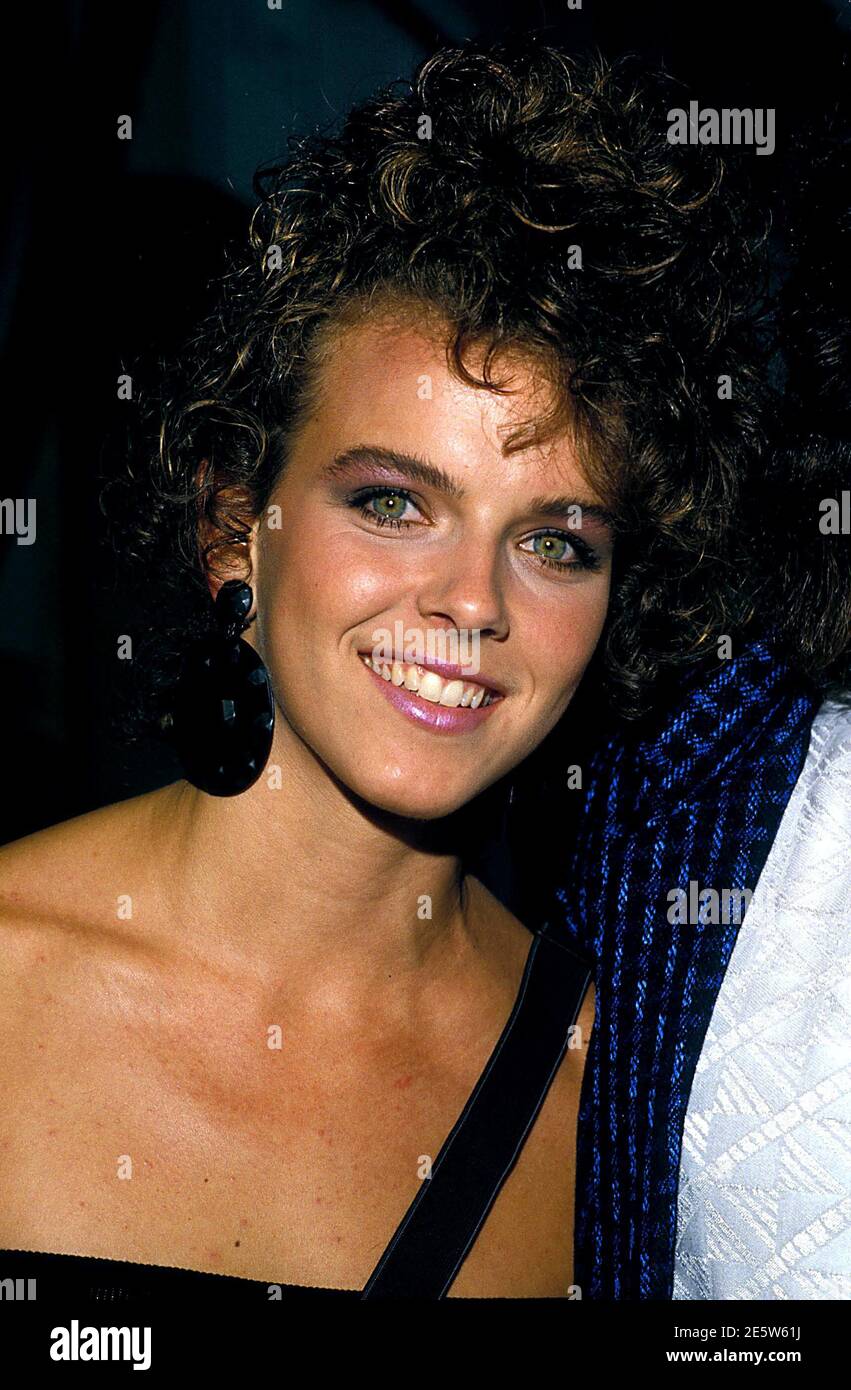 Yvette Nipar 1986 Credit: Ralph Dominguez/MediaPunch Stockfotografie ...