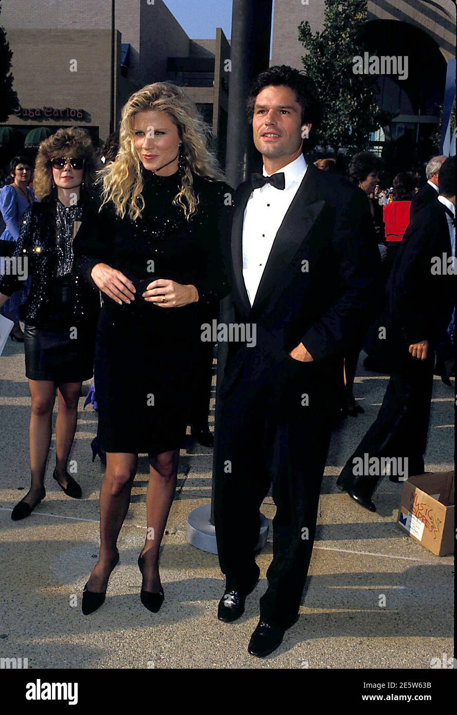 Harry Hamlin und Laura Johnson 1987 Credit: Ralph Dominguez/MediaPunch ...