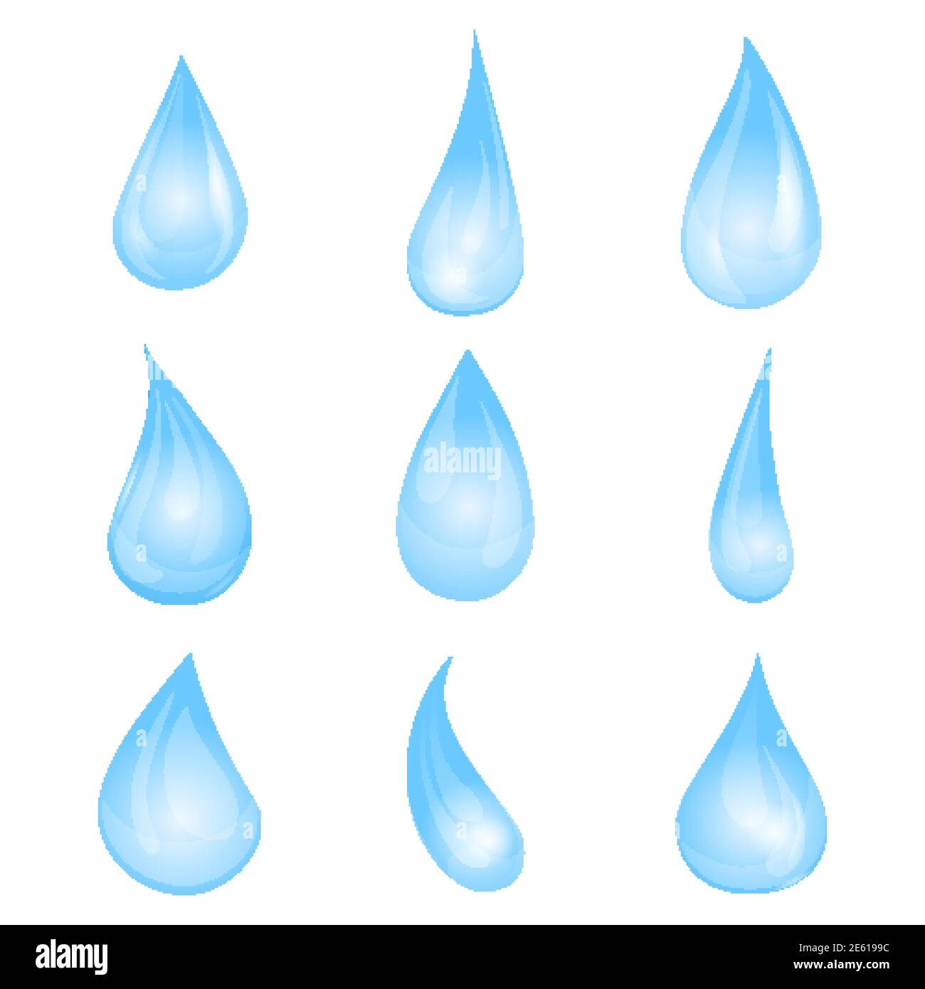 Cartoon water drop -Fotos und -Bildmaterial in hoher Auflösung - Seite ...