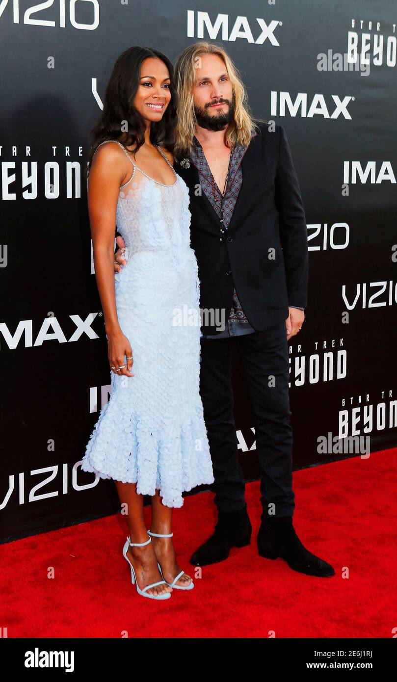 Zoe saldana ehemann -Fotos und -Bildmaterial in hoher Auflösung – Alamy