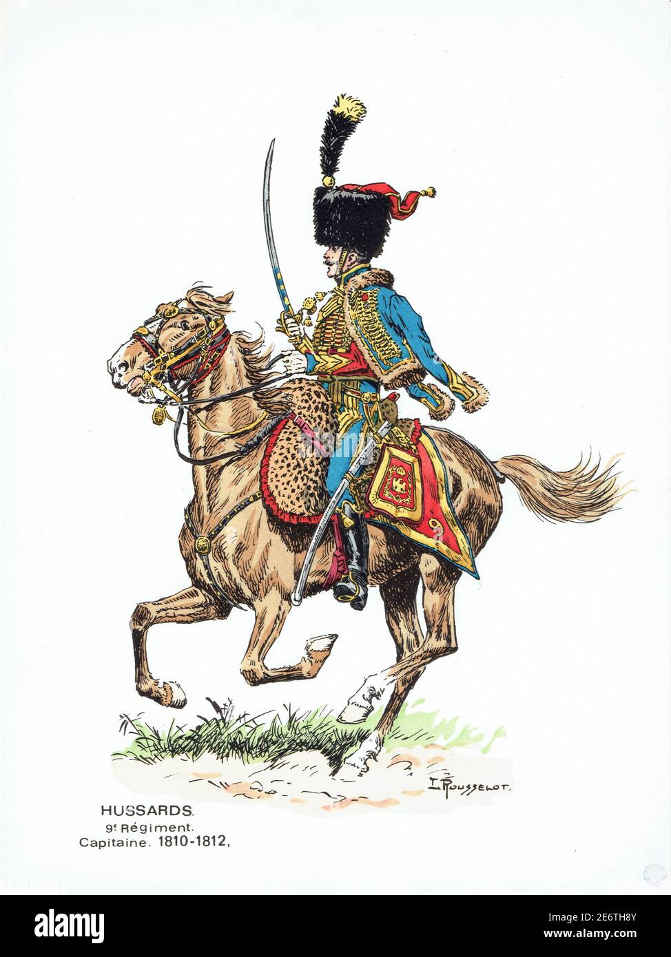 9e regiment de hussards -Fotos und -Bildmaterial in hoher Auflösung – Alamy