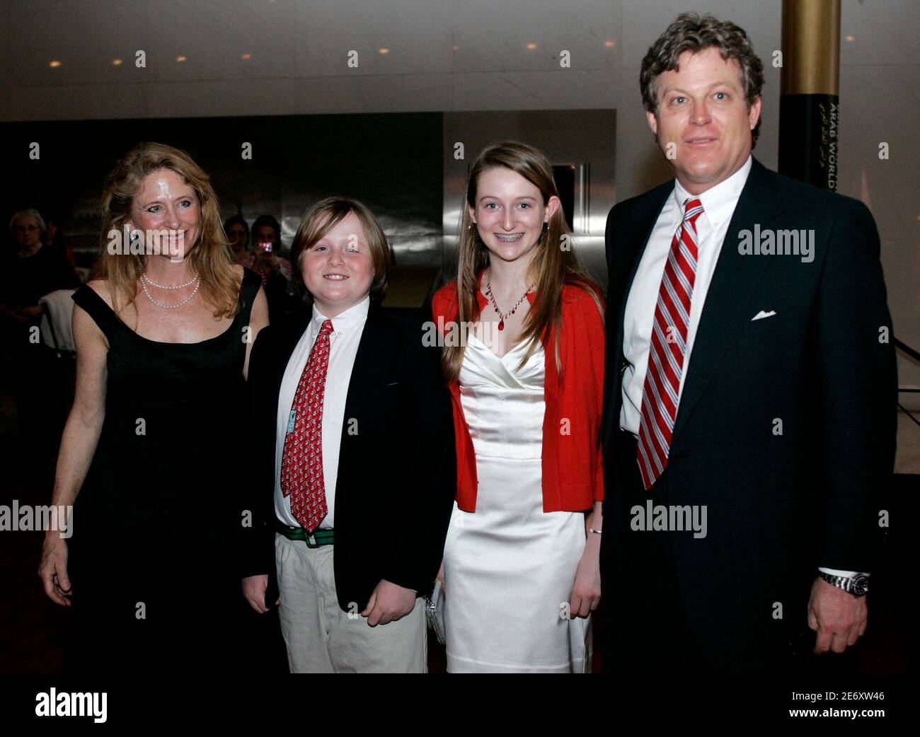 Ted kennedy jr und kiki kennedy Stockfotos und -bilder Kaufen - Alamy