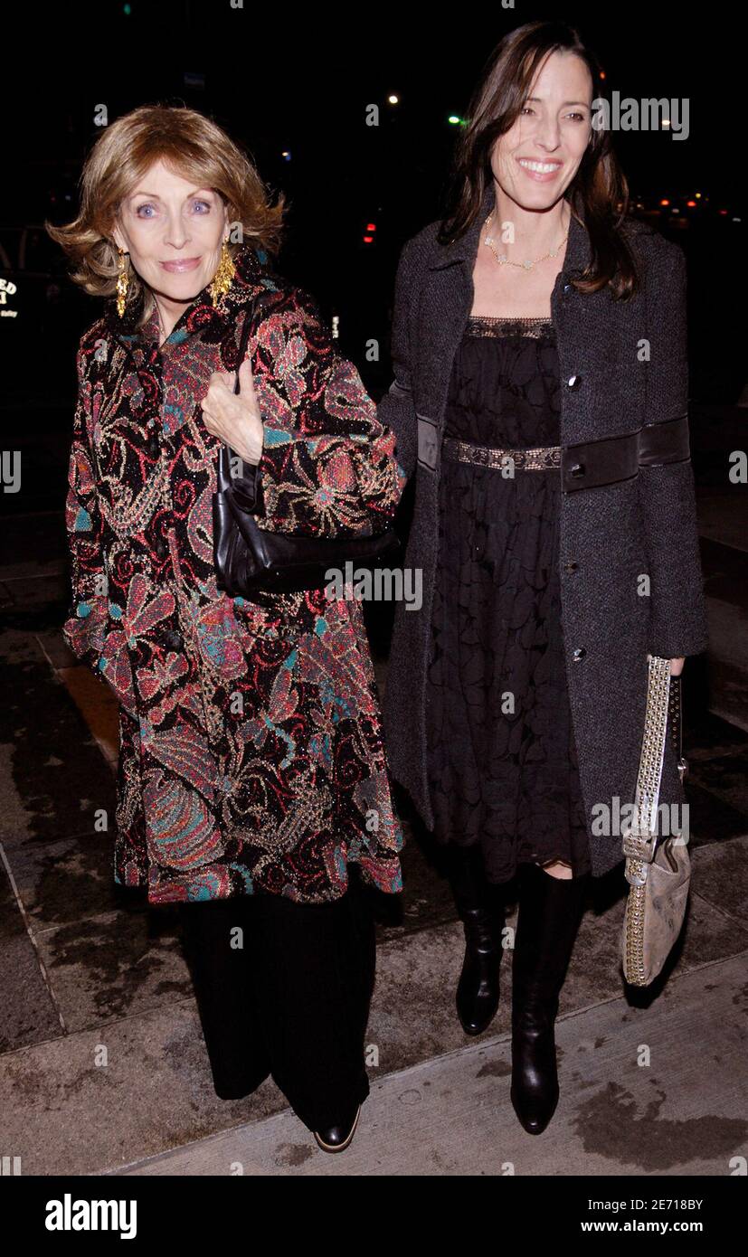 Actor Gregory Peck Daughter Cecilia Stockfotos und -bilder Kaufen - Alamy