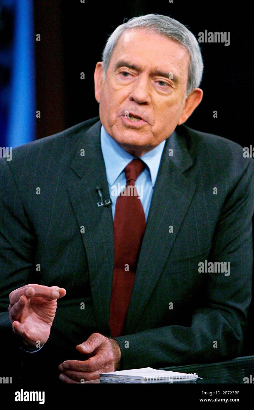 Former cbs news anchor dan -Fotos und -Bildmaterial in hoher Auflösung ...