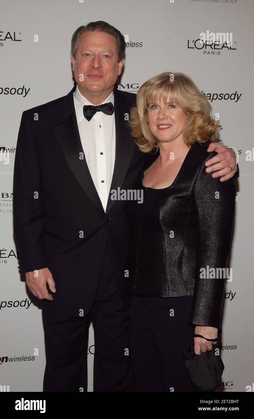 Al Gore And Tipper Gore Stockfotos und -bilder Kaufen - Alamy