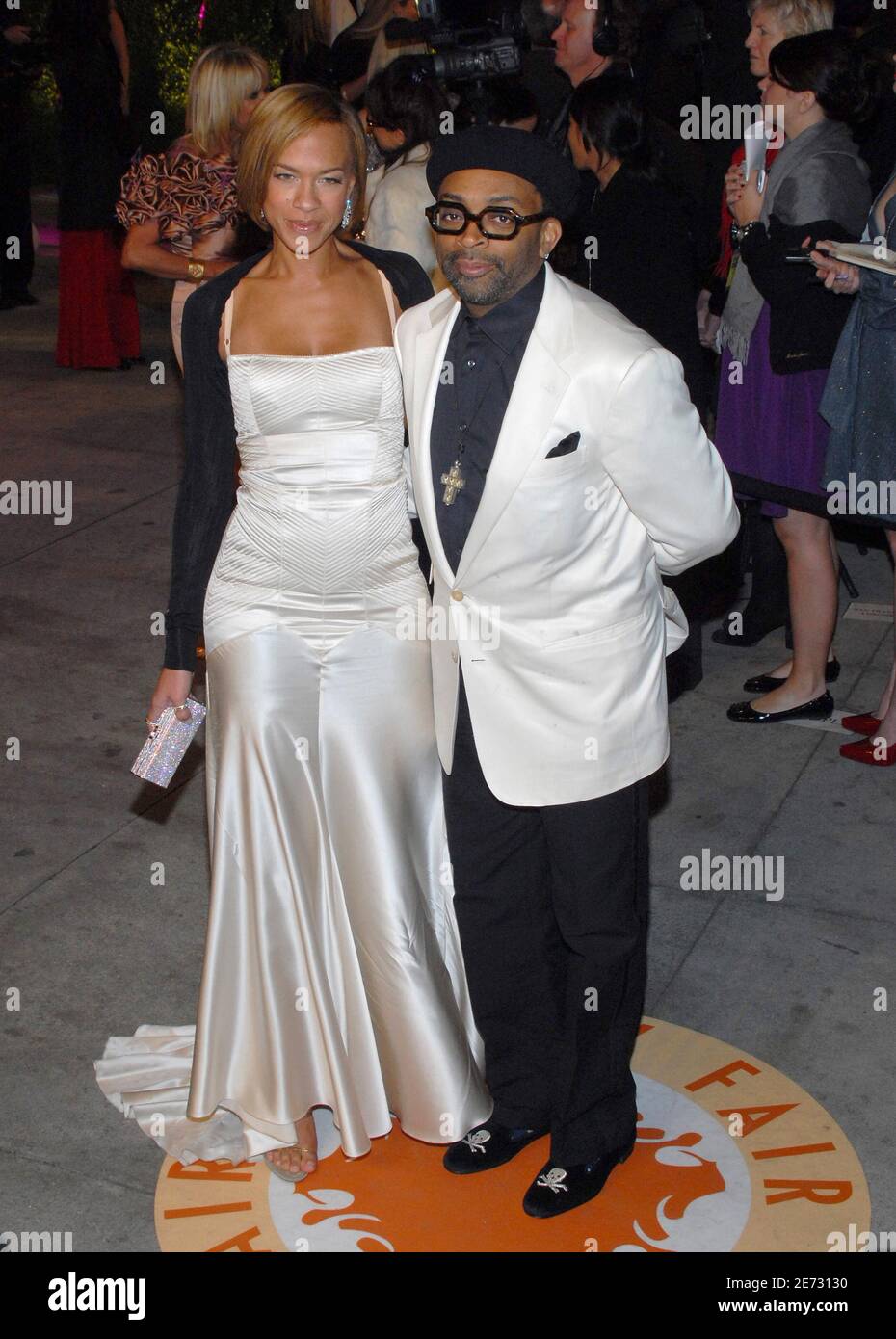 Spike Lee und seine Frau besuchen am 2007 25. Februar 2007 die Vanity ...