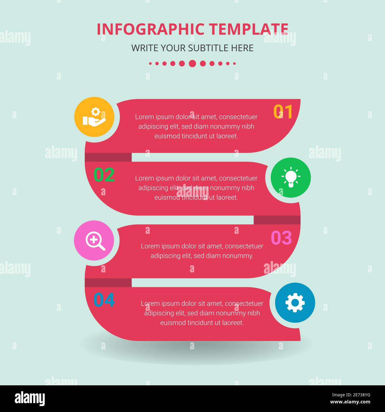 Vorlagen infografik Stock-Vektorgrafiken kaufen - Alamy