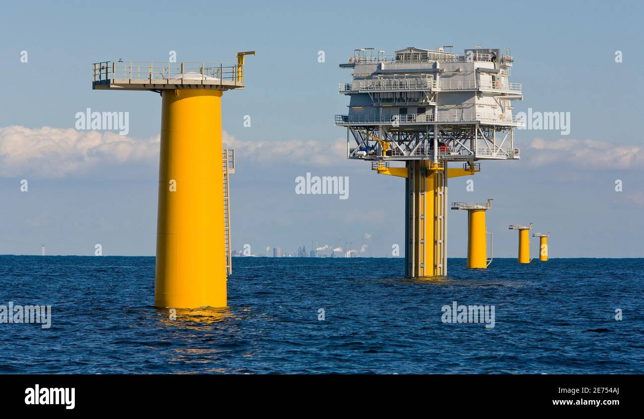Windpark trafostation -Fotos und -Bildmaterial in hoher Auflösung – Alamy