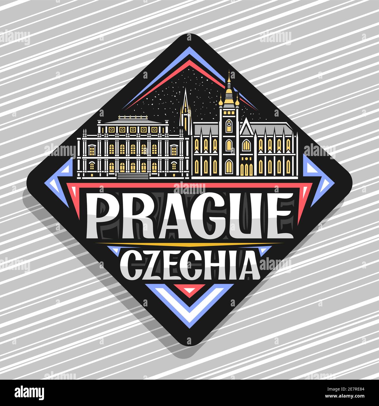 Prag logo Stock-Vektorgrafiken kaufen - Alamy
