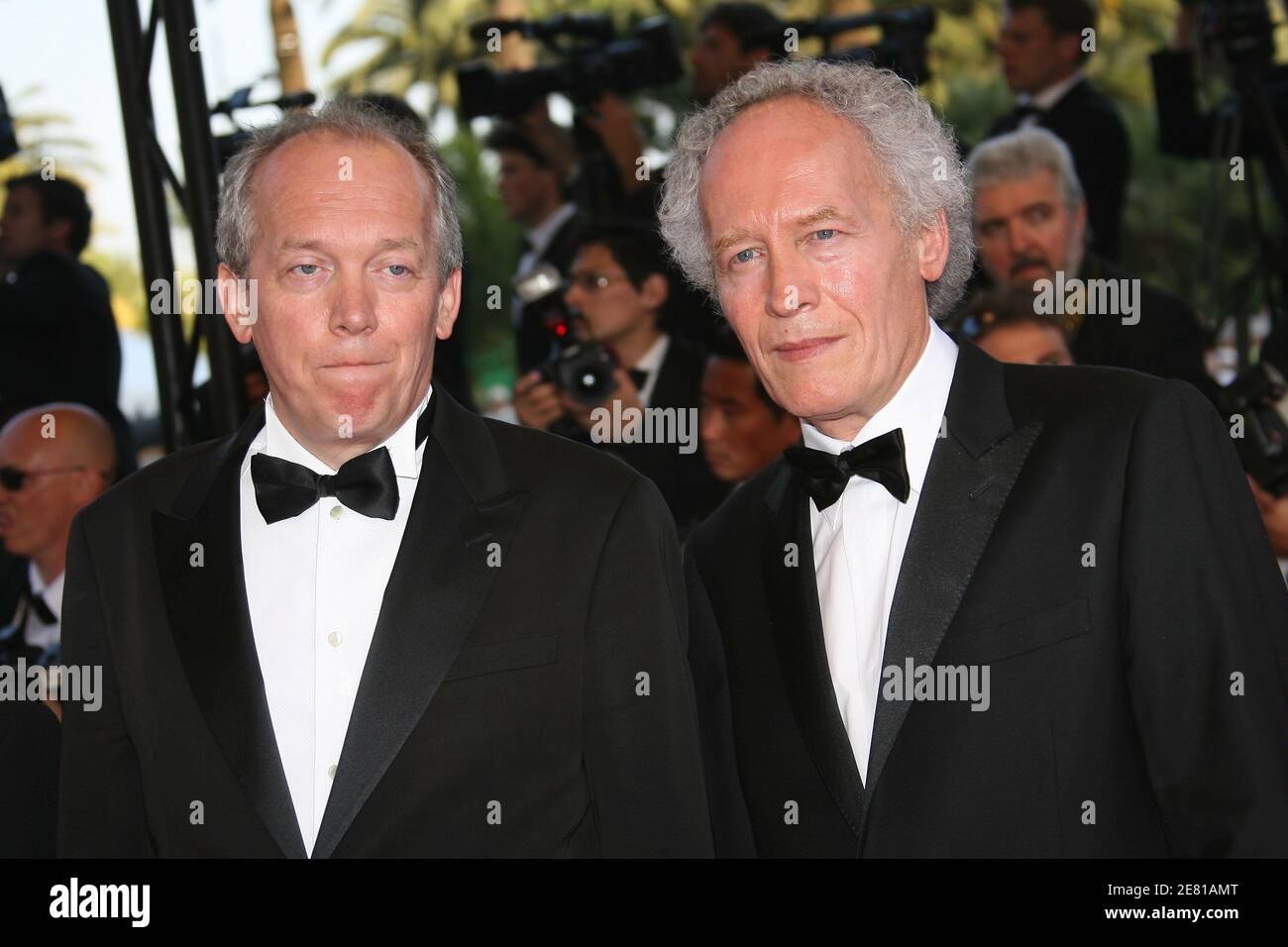 Die belgischen Regisseure Luc und Jean-Pierre Dardenne kommen im Palais ...