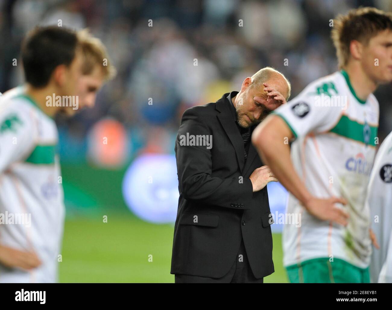 Werder bremens train thomas schaaf -Fotos und -Bildmaterial in hoher ...