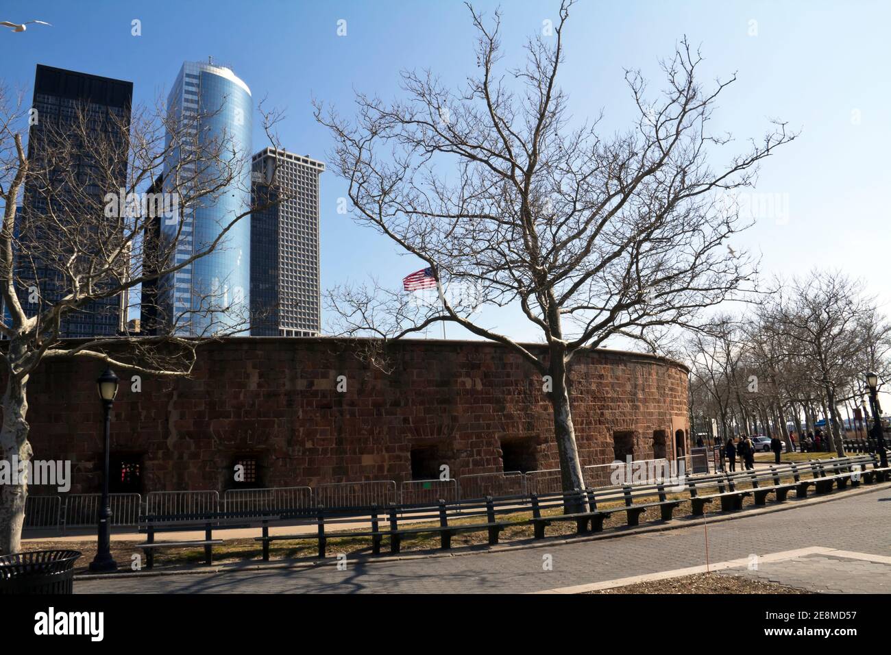 Castle clinton national monument -Fotos und -Bildmaterial in hoher ...