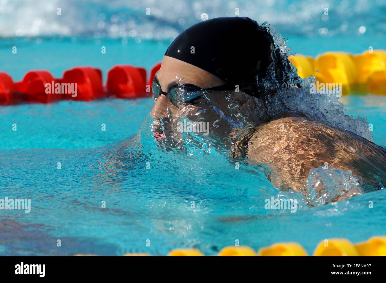 Die Österreicherin Mirna Jukic tritt am 5. August 2007 beim Swimming ...