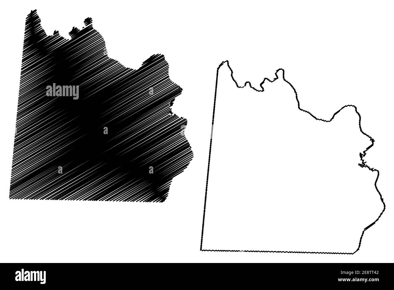 Anson map Stock-Vektorgrafiken kaufen - Alamy