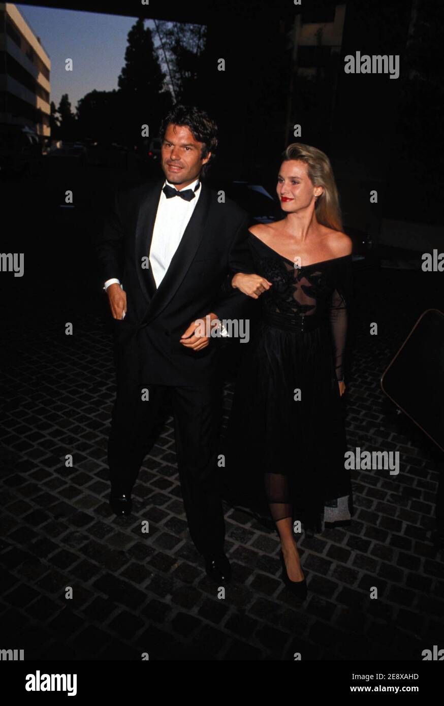 Harry Hamlin und Nicollette Sheridan 1991 Credit: Ralph Dominguez ...