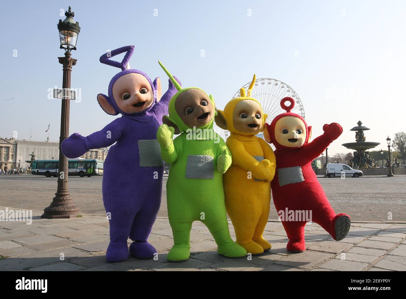 Teletubbies paris -Fotos und -Bildmaterial in hoher Auflösung – Alamy