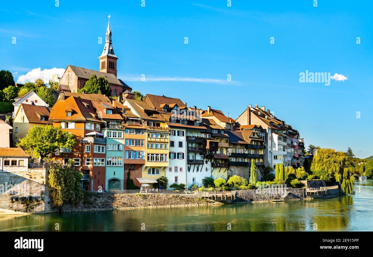 Laufenburg am Rhein in Deutschland Stockfotografie - Alamy