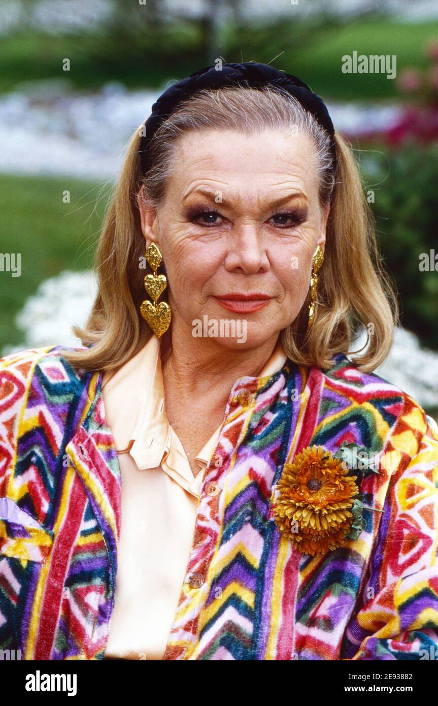 Ingrid van Bergen, deutsche Schauspielerin und Synchronsprecherin ...