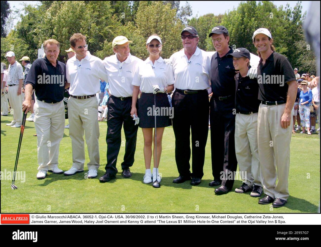 © Giulio Marcocchi/ABACA. 36052-1. Ojai-CA - USA. 30/06/2002. Martin ...