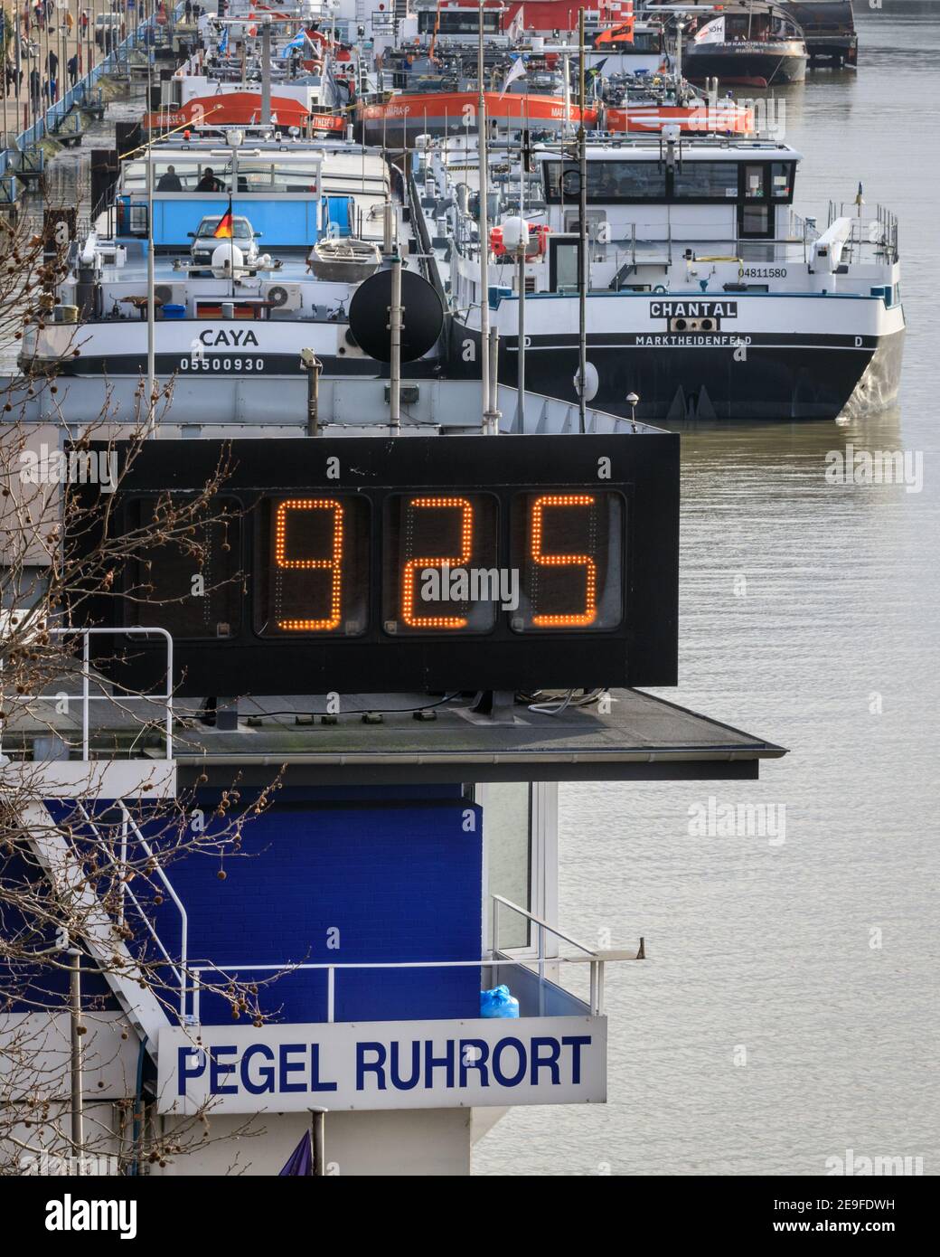 Rhein Port Wesel Stockfotos und -bilder Kaufen - Alamy