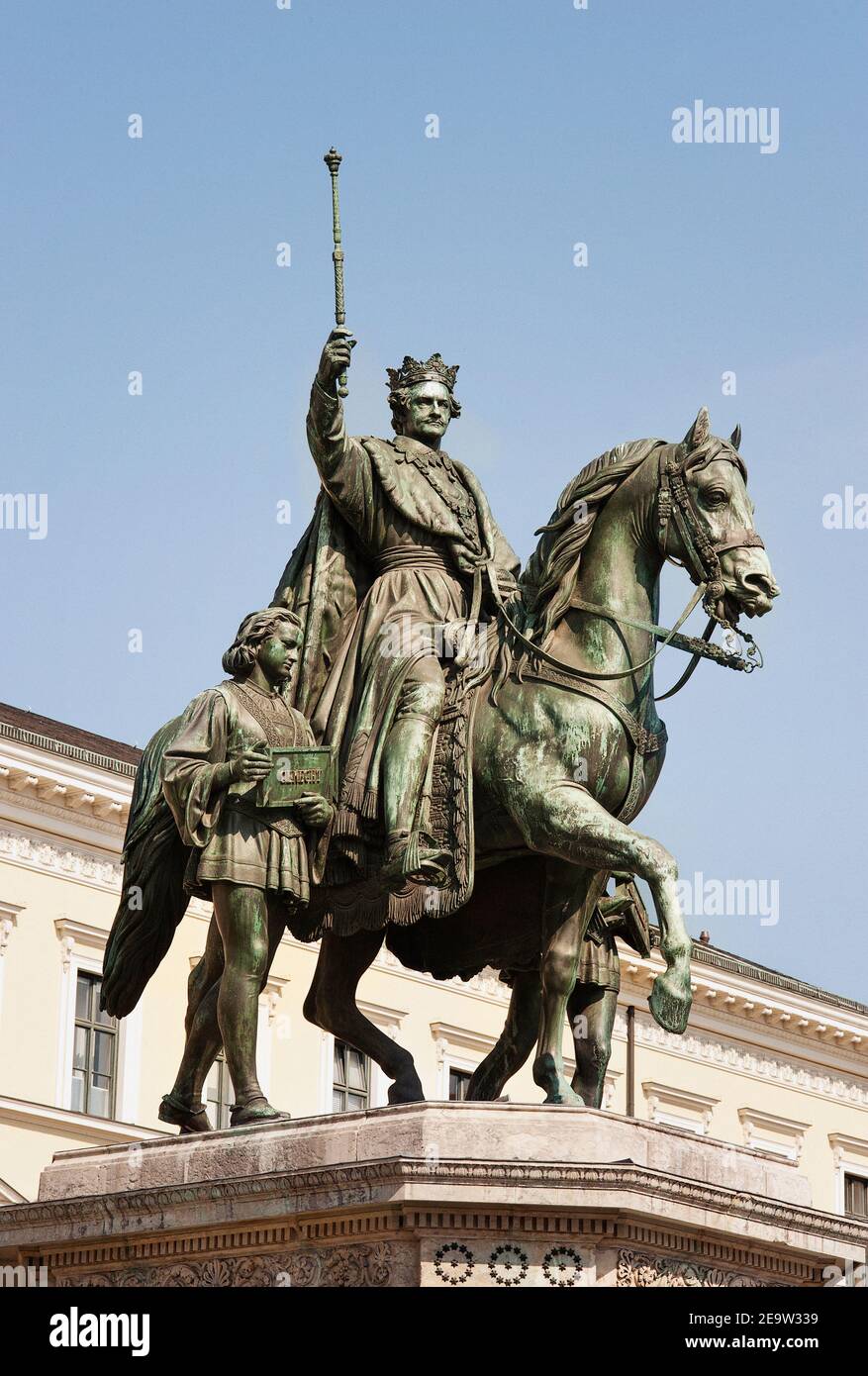 Monument of ludwig i -Fotos und -Bildmaterial in hoher Auflösung – Alamy