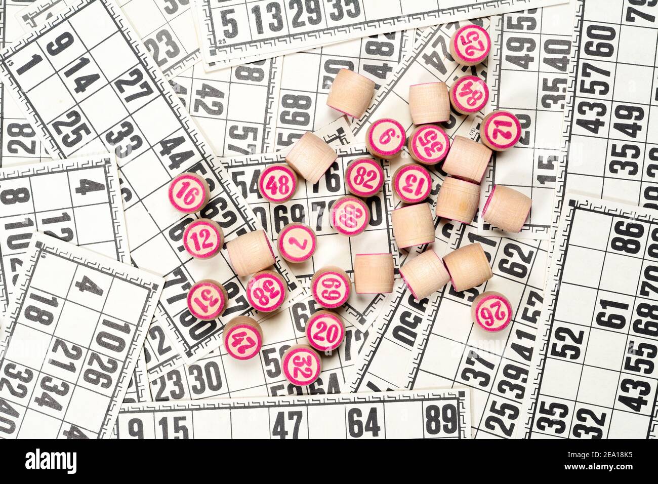 Lotto Karten Stockfotos und -bilder Kaufen - Alamy