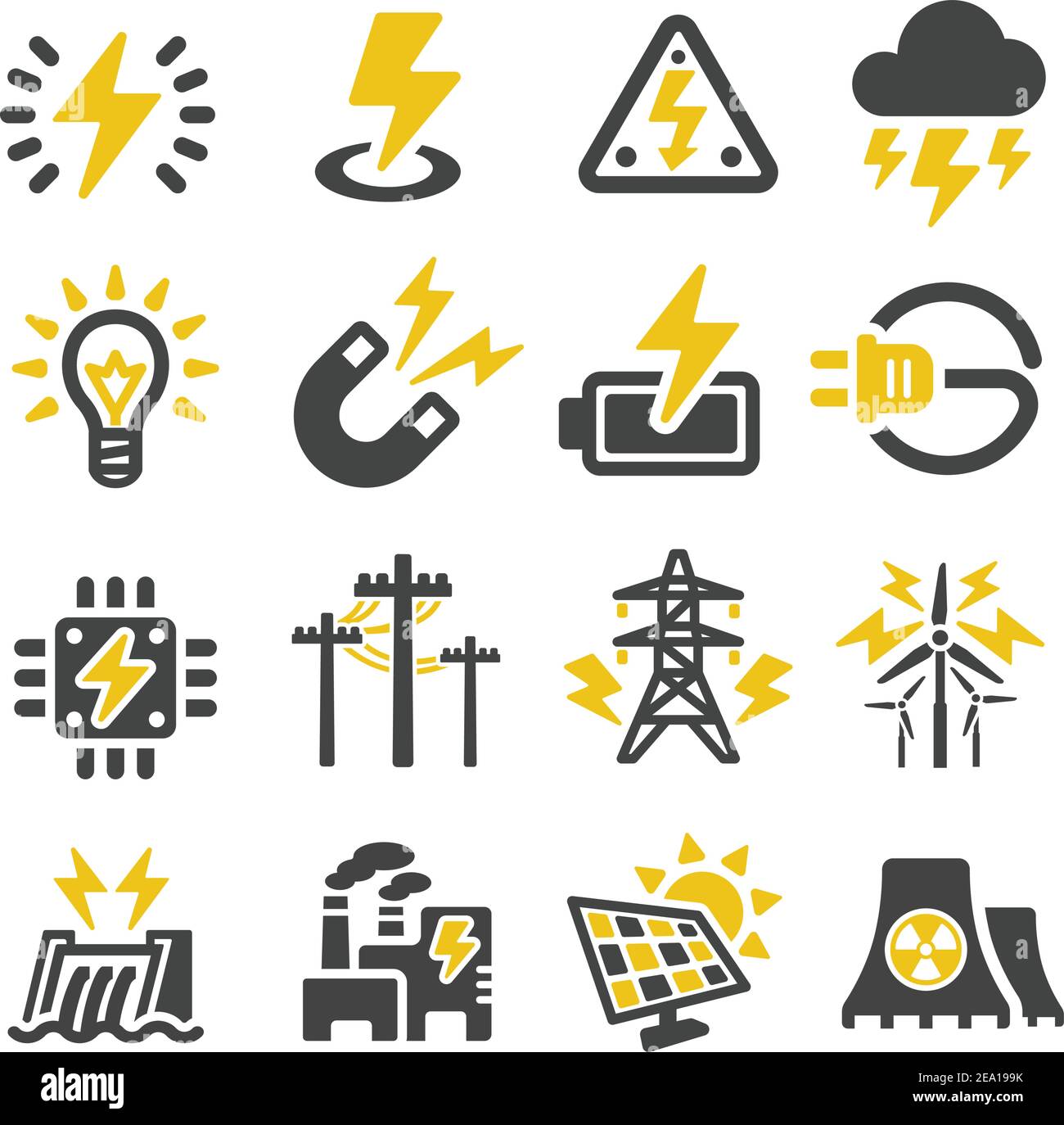 Electric factory Stock-Vektorgrafiken kaufen - Alamy