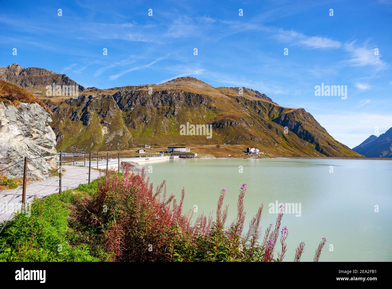 Silvretta Hochalpenstraße, Bielerhöhe am Silvrettasee, Silvretta ...