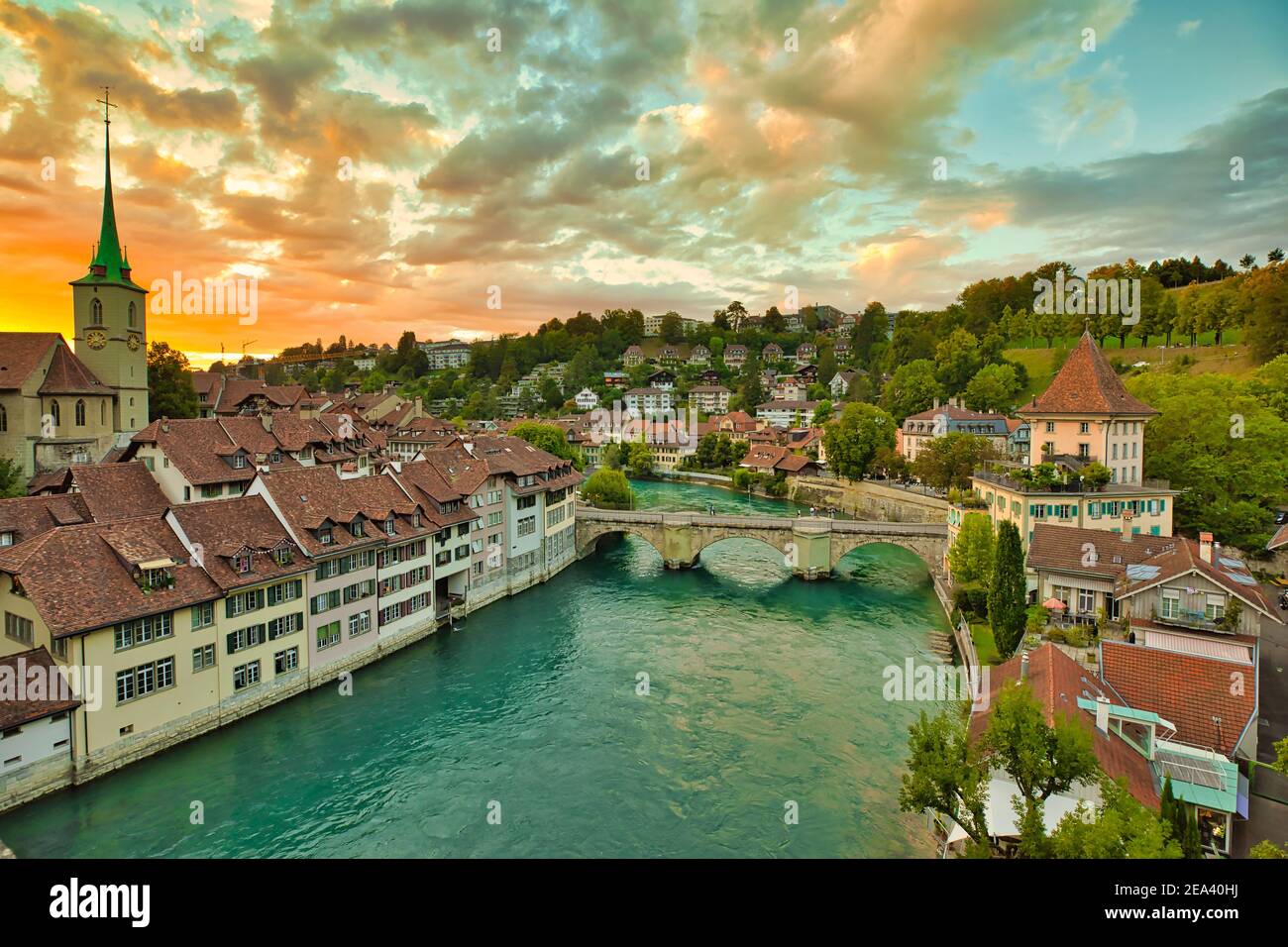 Bern Architecture Skyline Stockfotos und -bilder Kaufen - Alamy