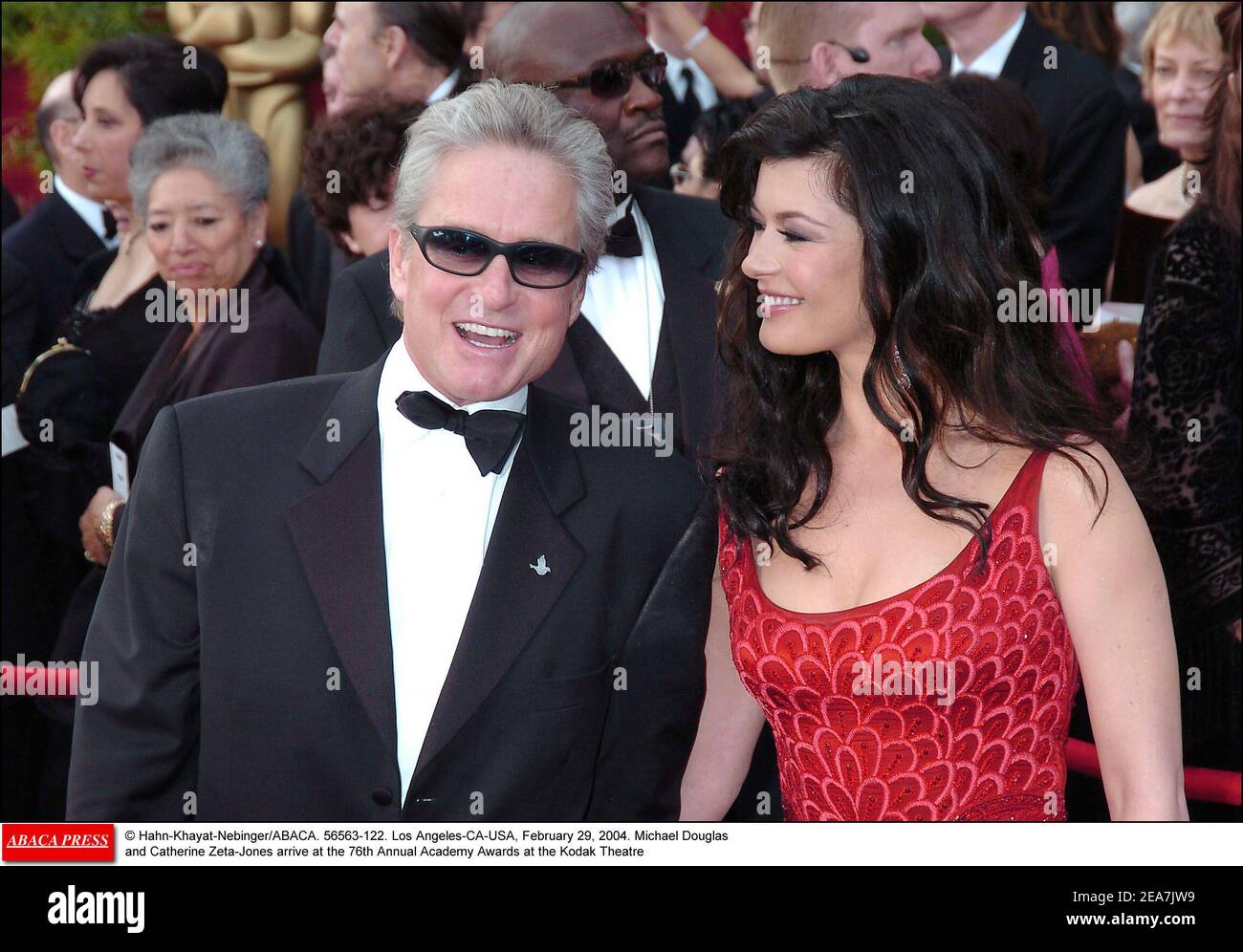 Catherine zeta jones und ihr ehemann Stockfotos und -bilder Kaufen - Alamy