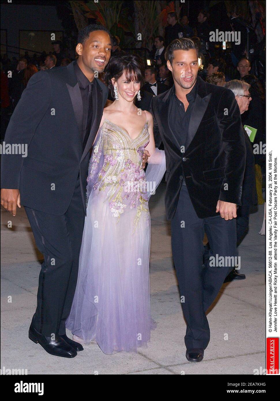 Will Smith, Jennifer Love Hewitt und Ricky Martin besuchen die Vanity ...