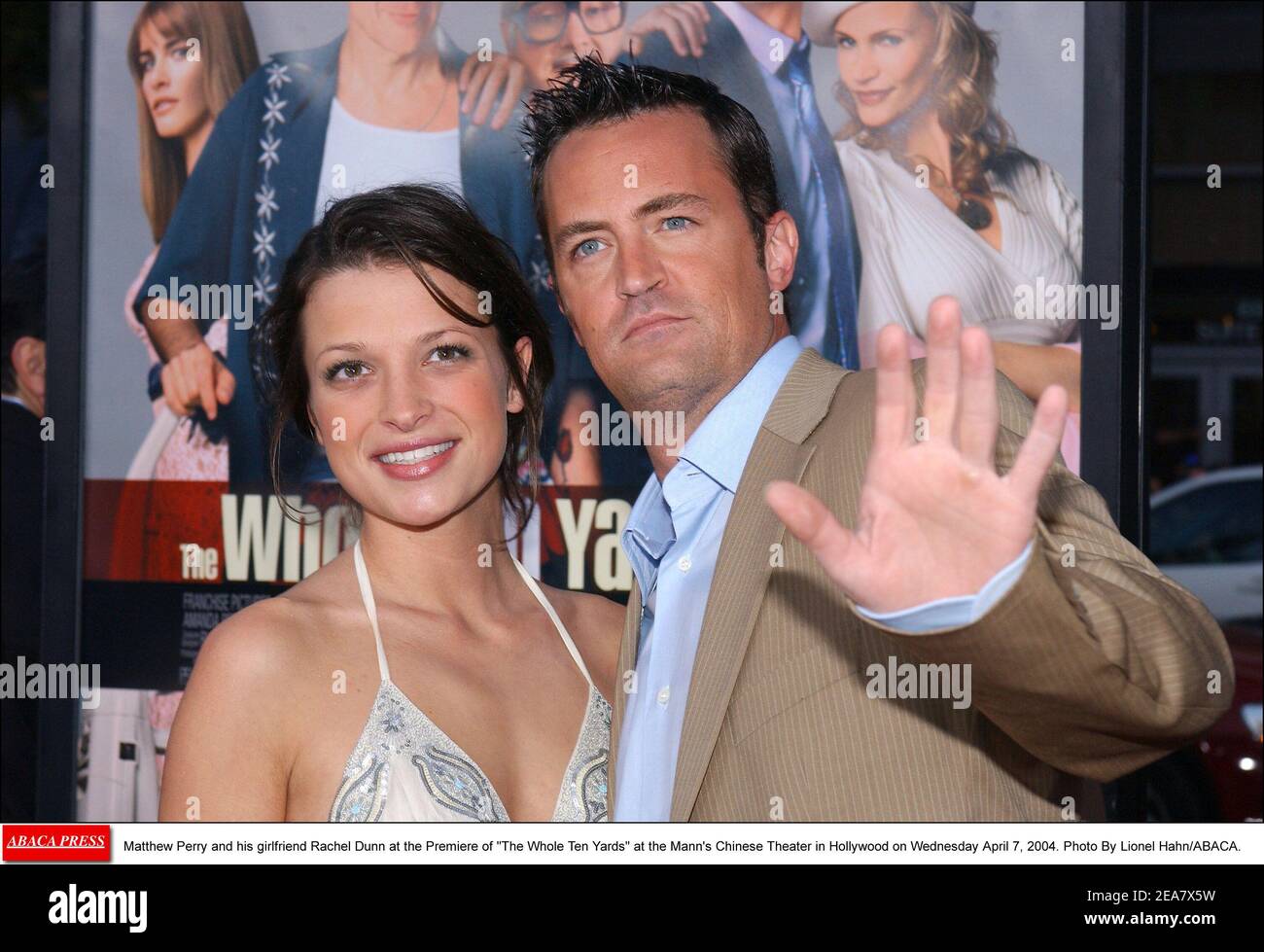 Matthew Perry und seine Freundin Rachel Dunn bei der Premiere der Whole ...