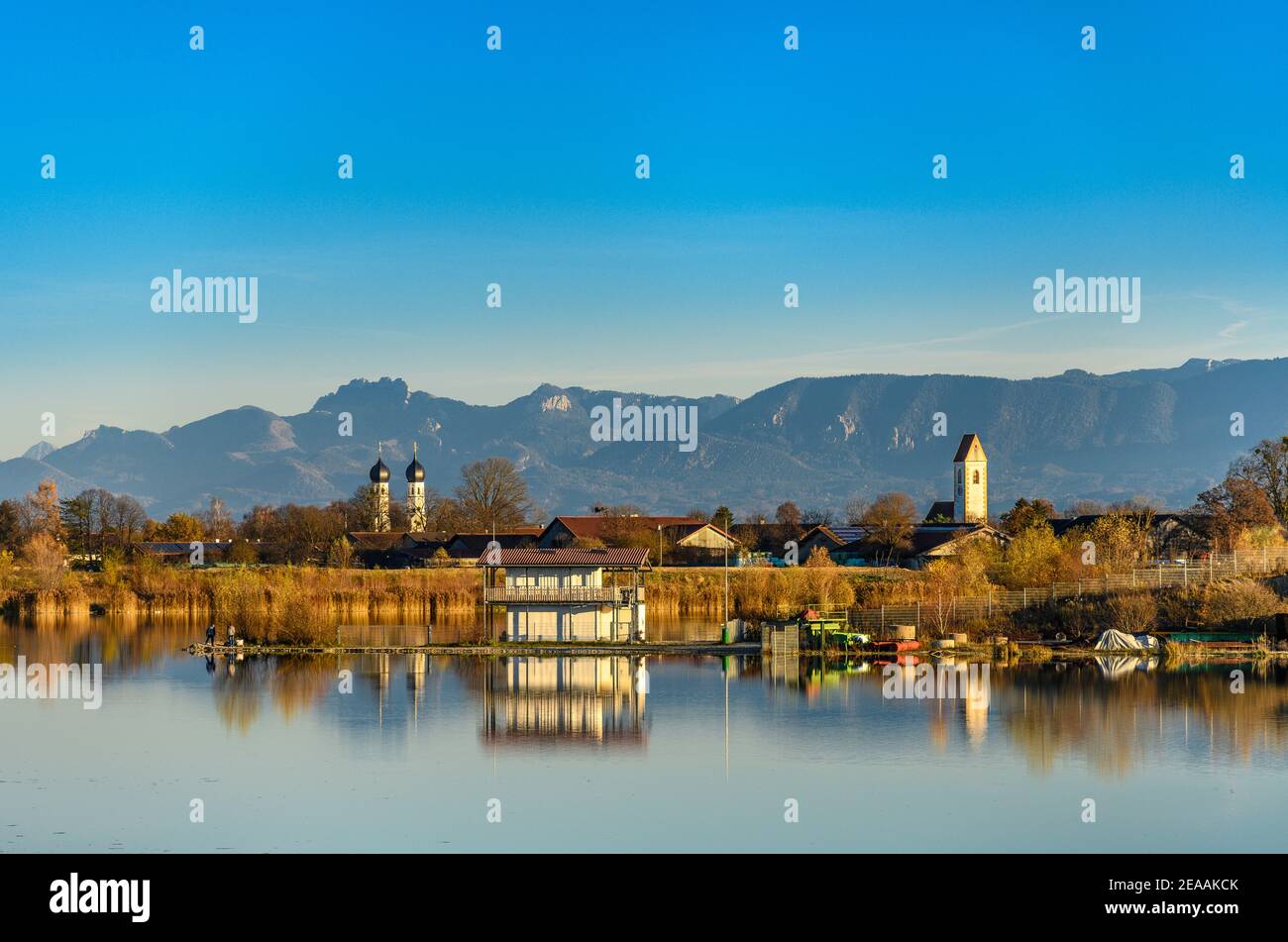 Deutschland, Bayern, Oberbayern, Bezirk Rosenheim, Markt Bruckmühl ...
