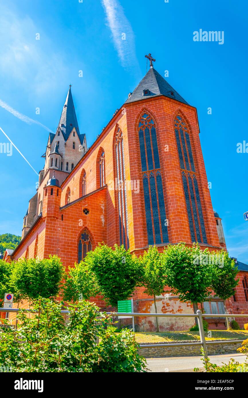 Oberwesel liebfrauenkirche germany -Fotos und -Bildmaterial in hoher ...