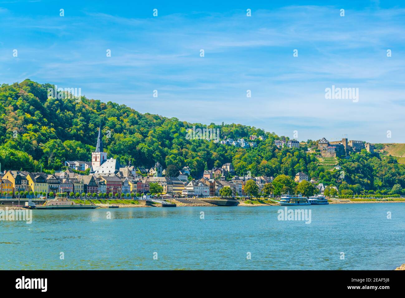 St goar church tower rhine -Fotos und -Bildmaterial in hoher Auflösung ...