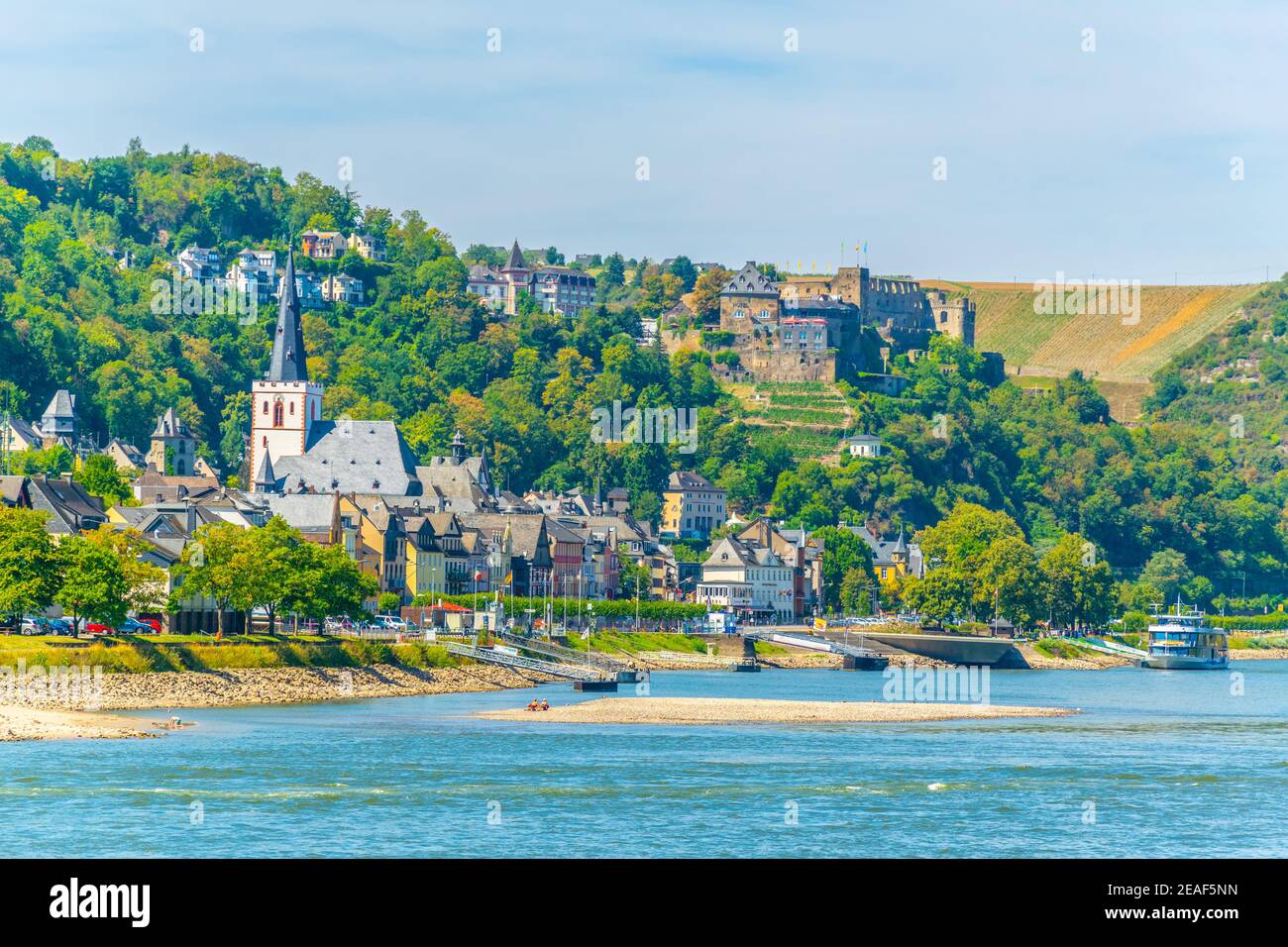 St goar church tower rhine -Fotos und -Bildmaterial in hoher Auflösung ...