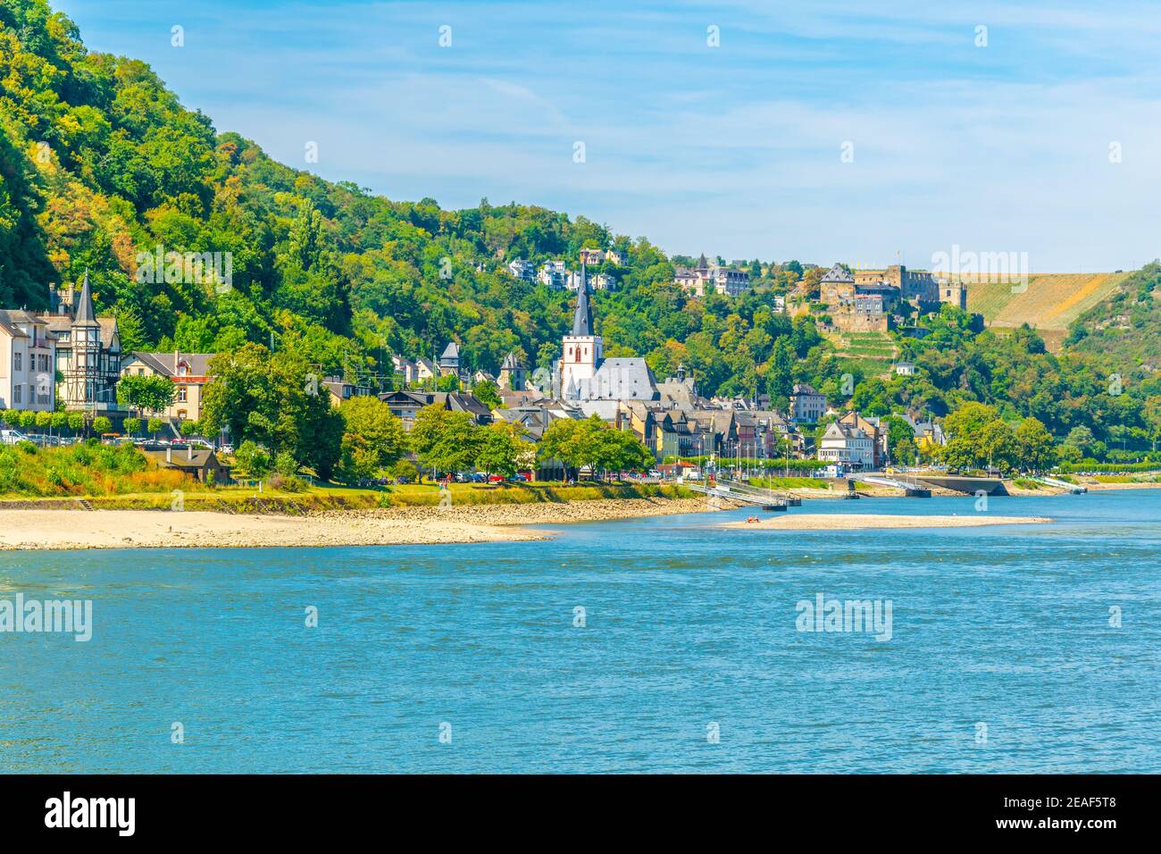 St goar church tower rhine -Fotos und -Bildmaterial in hoher Auflösung ...