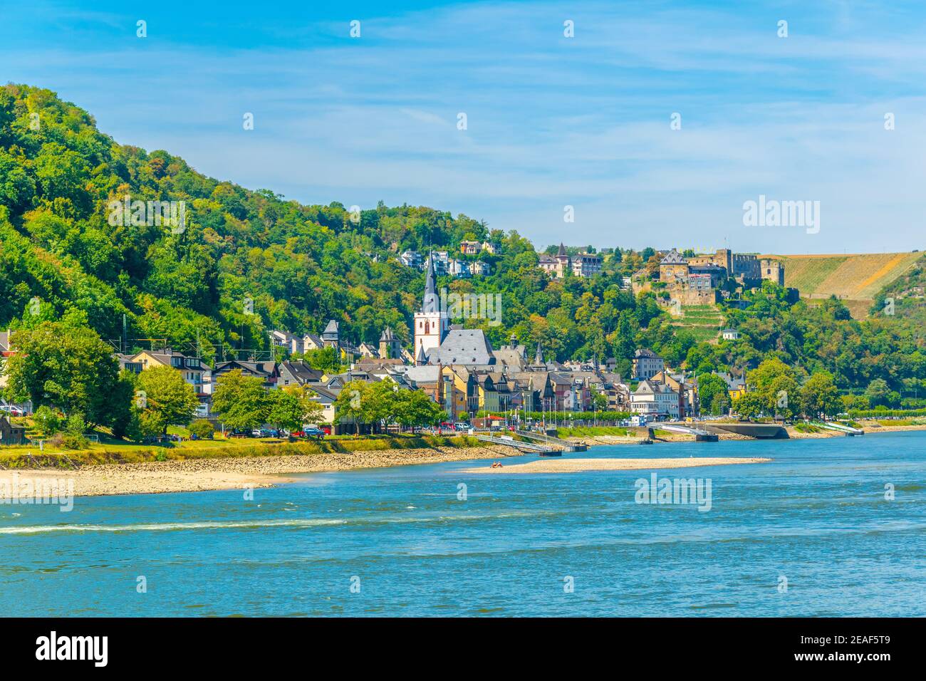 St goar church tower rhine -Fotos und -Bildmaterial in hoher Auflösung ...