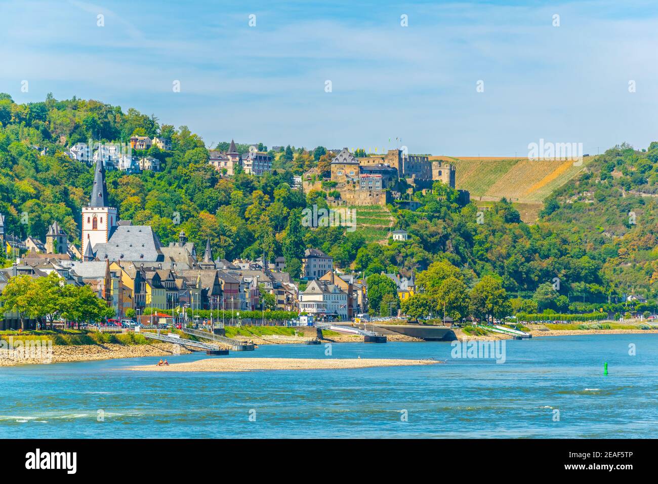 St goar church tower rhine -Fotos und -Bildmaterial in hoher Auflösung ...