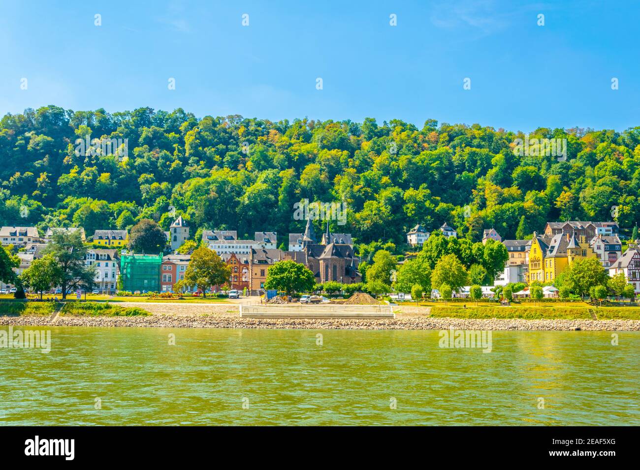 St goar church tower rhine -Fotos und -Bildmaterial in hoher Auflösung ...