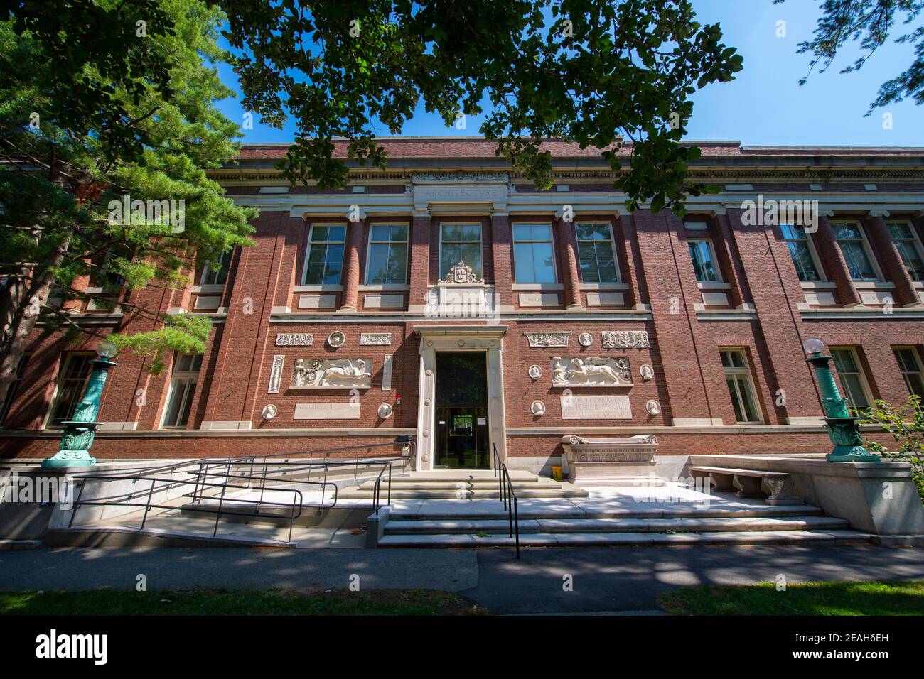 Robinson Hall in Old Harvard Yard in Harvard University in der Stadt ...