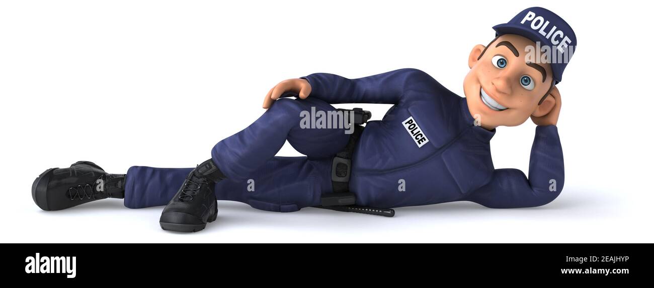 Polizei cartoon -Fotos und -Bildmaterial in hoher Auflösung – Alamy