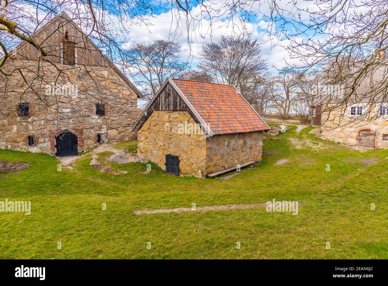 Kongsten Festung in der norwegischen Stadt Fredrikstad Stockfotografie ...
