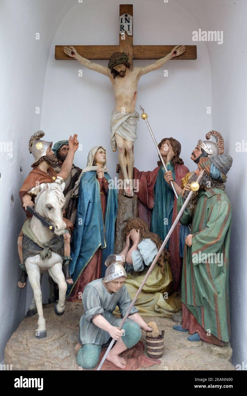 Jesus Stirbt Am Kreuz Stockfotos und -bilder Kaufen - Alamy