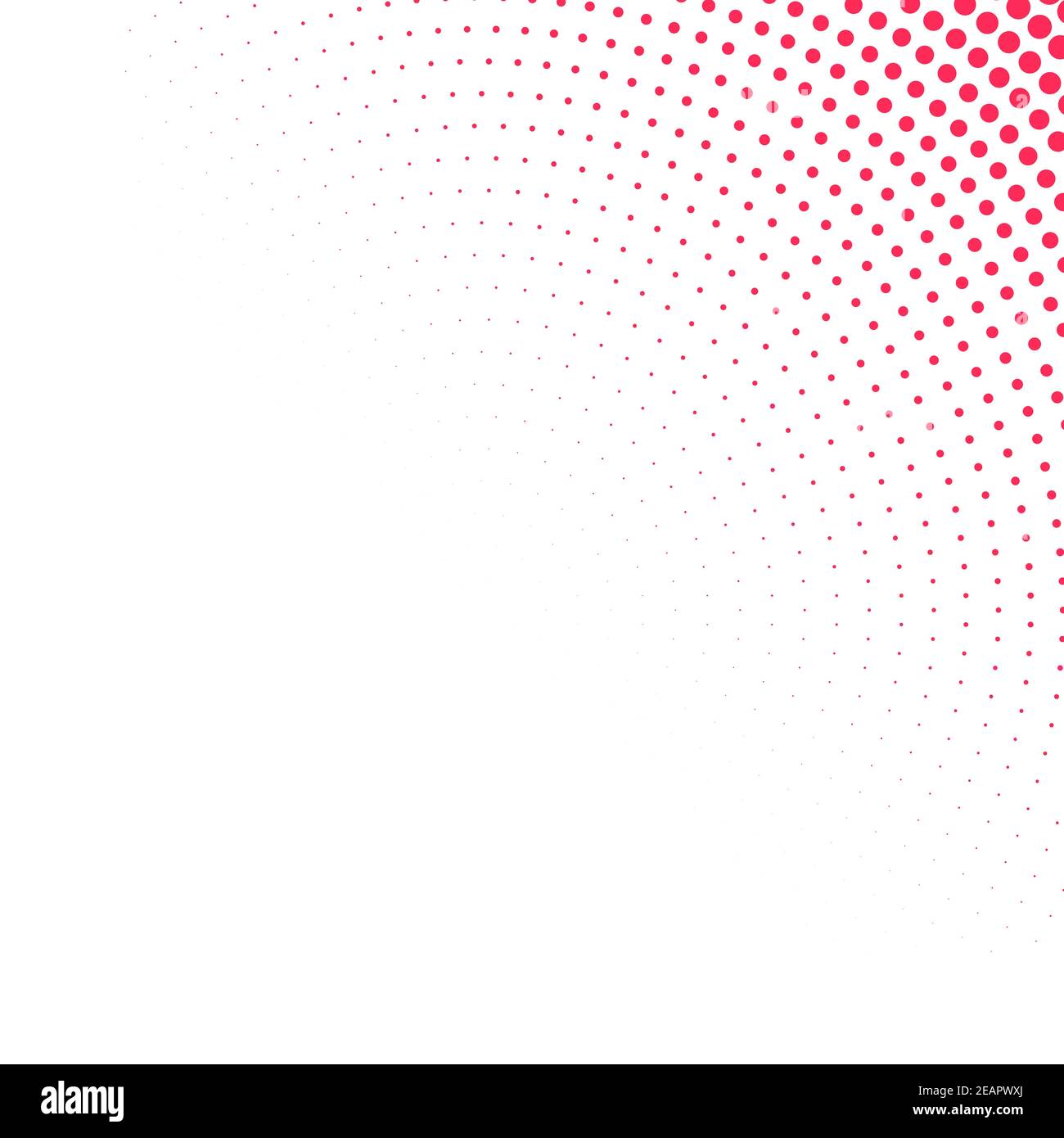 Verschiedene rote Punkte in einem Kreis Stockfotografie - Alamy