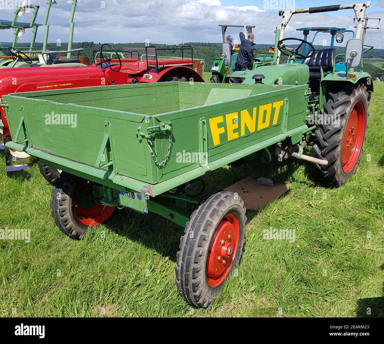 Vintage Alten Traktor Fendt Stockfotos und -bilder Kaufen - Alamy