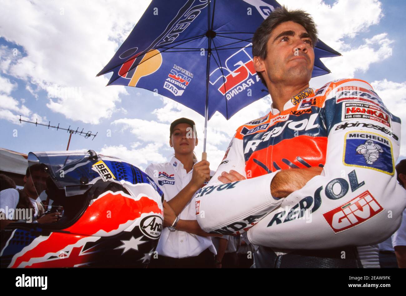 Michael Doohan, Honda 500, Motorrad-GP von Deutschland, Sachsenring1998 ...