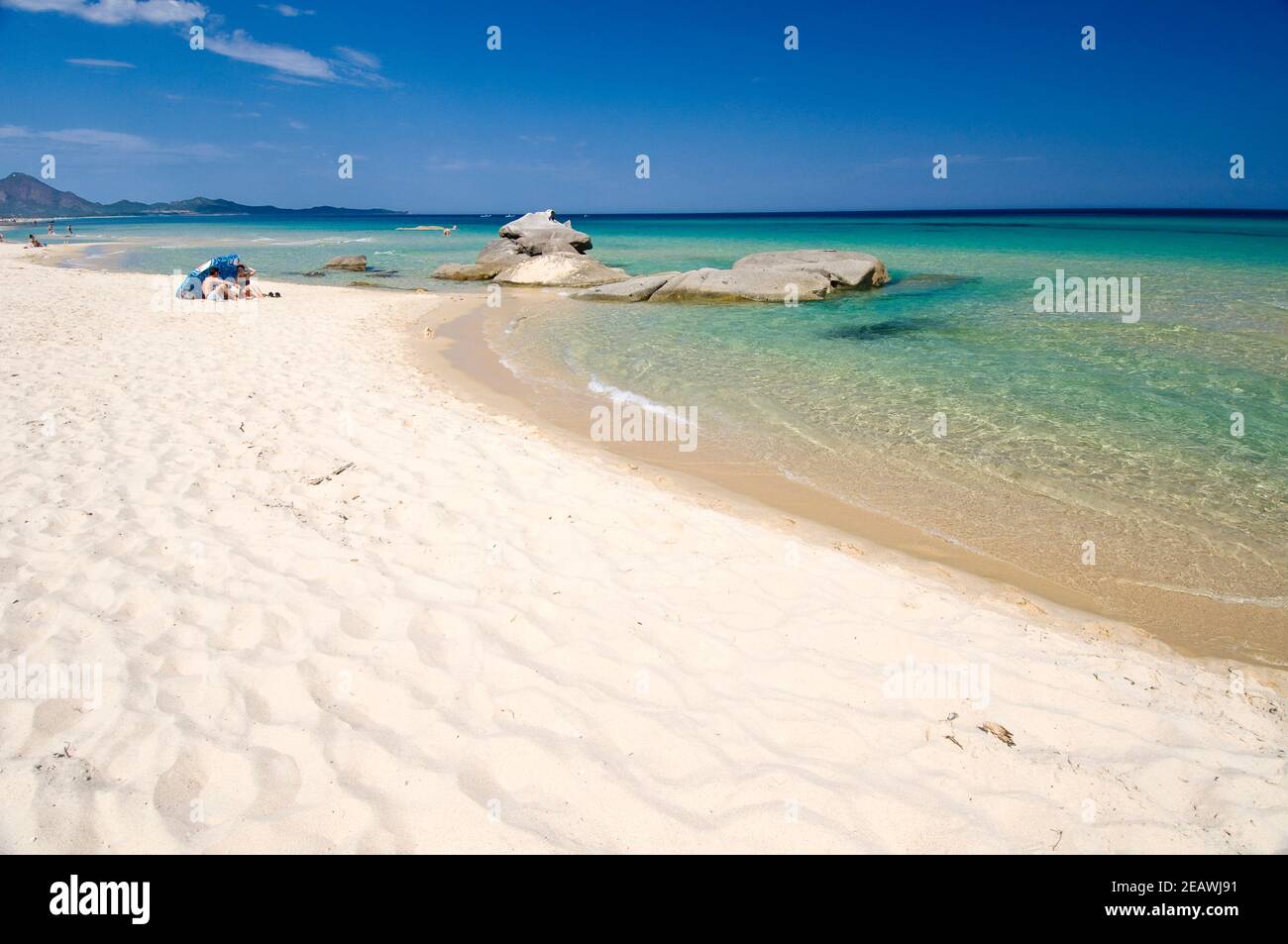 Costa Rei Strand Stockfotos und -bilder Kaufen - Alamy