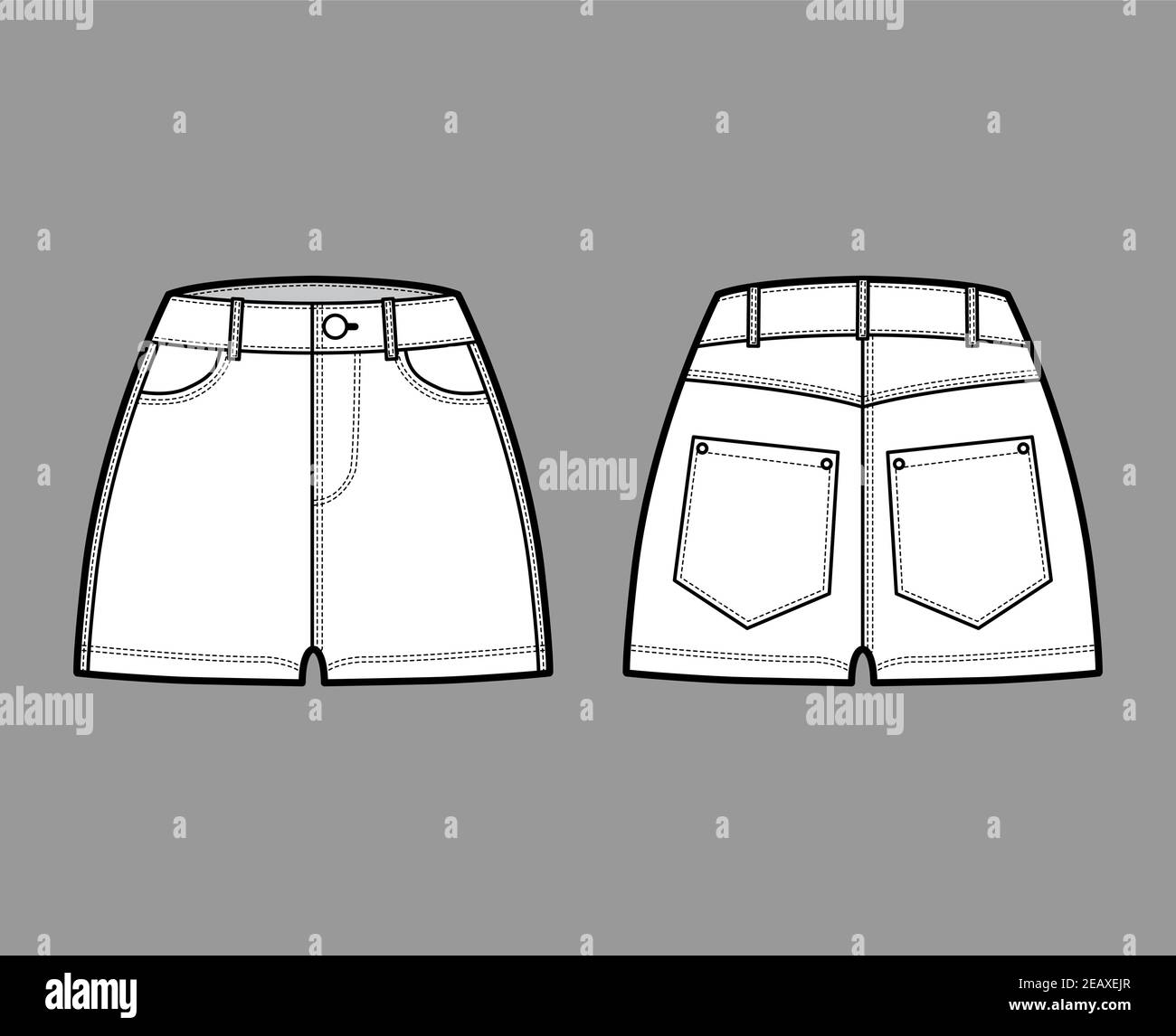 Mode croquis Stock-Vektorgrafiken kaufen - Alamy